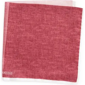 Nordstrom Colorblock Silk Pocket Square Pink