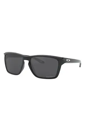 Oakley Sylas 58mm Prizm™ Polarized Sunglasses - Rubber Black