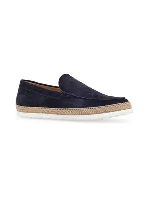 TOD'S Embossed Logo Espadrille