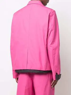 Sacai Layered Single-breasted Blazer