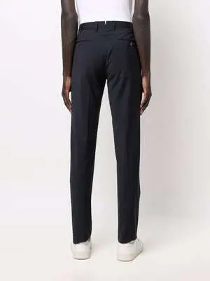 PT TORINO Slim Tailored Trousers - Blue