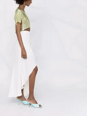 Patrizia Pepe Asymmetric Long Skirt