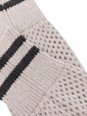 Brunello Cucinelli Perforated Ankle Socks