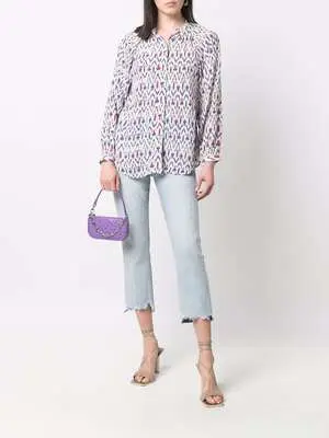 MARANT ETOILE Geometric Print Blouse
