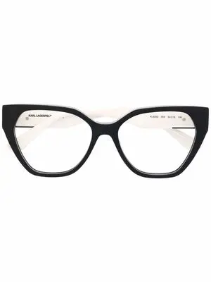 Karl Lagerfeld Geometric-framed Glasses - White