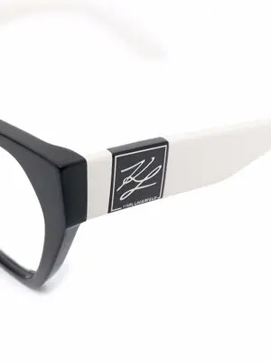 Karl Lagerfeld Geometric-framed Glasses