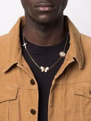 Dsquared2 Chain-link Charm Necklace