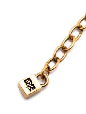 Dsquared2 Chain-link Charm Necklace