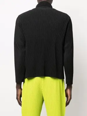 Issey Miyake Plissé Button-up Shirt