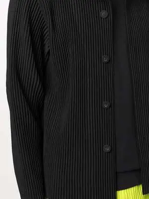 Issey Miyake Plissé Button-up Shirt