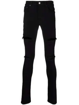 Amiri Distressed-effect Skinny Jeans