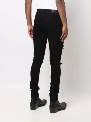 Amiri Distressed-effect Skinny Jeans