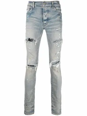 Amiri Whiskering Jeans For Men
