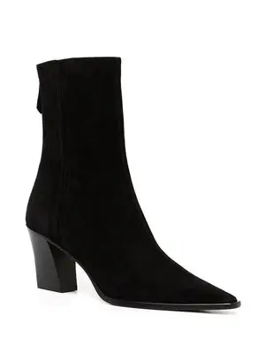 AQUAZZURA Suede Ankle Boots