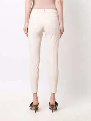 Elisabetta Franchi Logo-plaque Detail Trousers