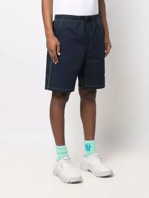 MSGM Logo-embroidered Track Shorts