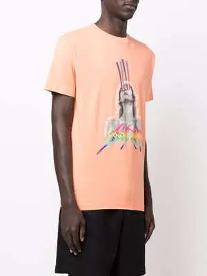 COUNTY OF MILAN Rainbow Graphic-print T-shirt