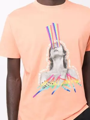 COUNTY OF MILAN Rainbow Graphic-print T-shirt