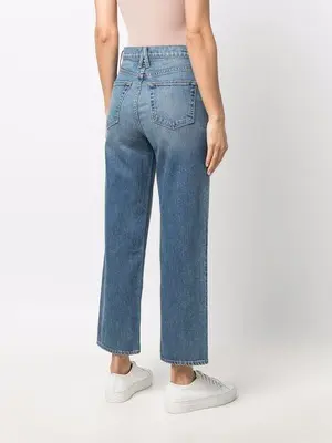 SLVRLAKE Cropped Denim Jeans