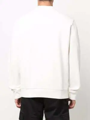 Moncler Logo Patch Sweatshirt - White