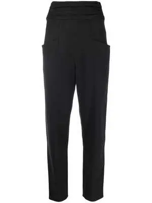Black Tapered Trousers