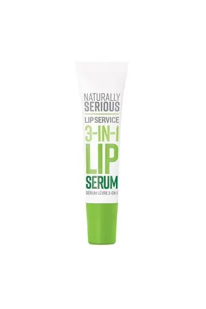 NATURALLY SERIOUS Lip Service 3-In-1 Lip Serum - Natural