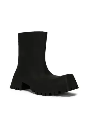Balenciaga Trooped Rubber Boots