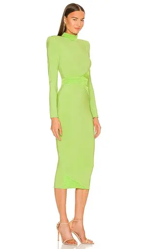 ZHIVAGO Message To Love Midi In Green
