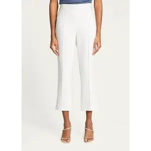 Cinq À Sept Brianne Slit-leg Trousers - Ivory
