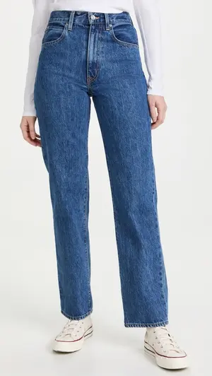 SLVRLAKE London Straight Leg Jeans - Sweet Memory