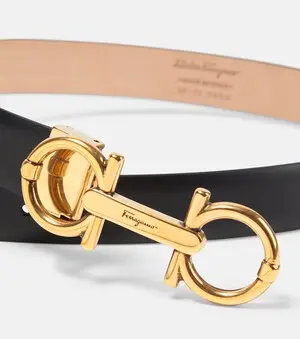 FERRAGAMO Gancini Leather Belt
