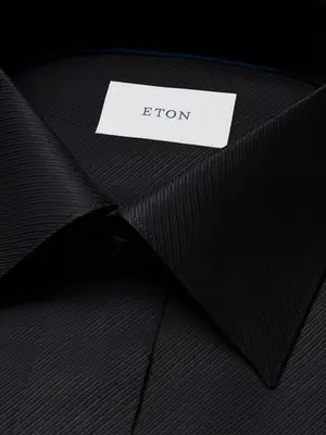 Eton Slim-fit Textured Dress Shirt