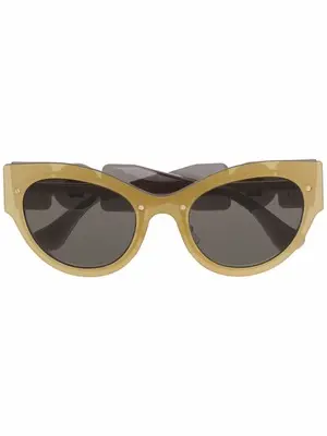 Versace Medusa-plaque Cat Eye-frame Sunglasses
