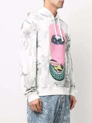 IH NOM UH NIT Graphic Palm-print Hoodie
