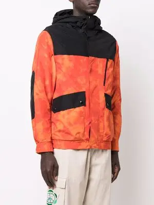Woolrich Trek Tie-dye Print Windbreaker
