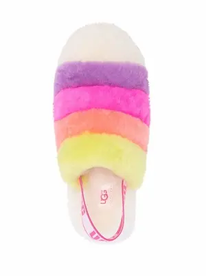 UGG Fluff Yeah Sheepskin Slides - Pink