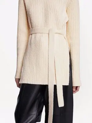 Proenza Schouler Belted Bouclé Jumper