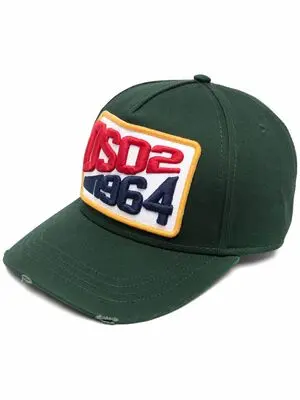 Dsquared2 1964 Logo-patch Cap - Green