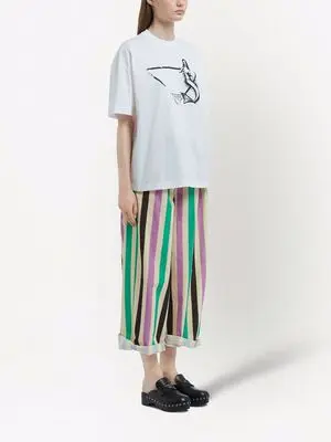 Prada Mermaid-print Jersey T-shirt