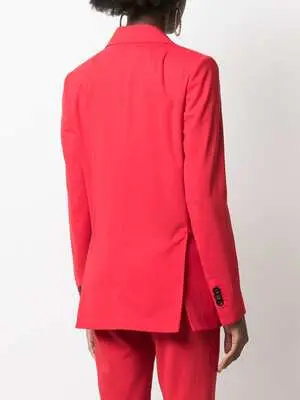 Dsquared2 Virgin Wool Notched Lapel Blazer