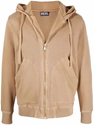 DIESEL® J-vestol Hybrid Sweatshirt - Neutrals