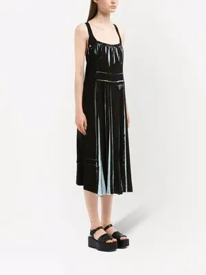 Prada Printed Sablé Dress