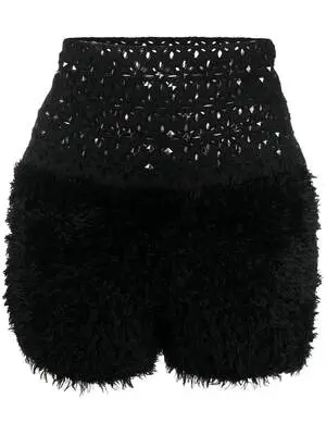 Sacai Broderie-anglaise Studded Shorts