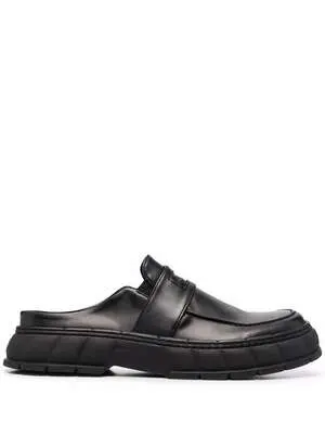 VIRON Backless Chunky-sole Loafers