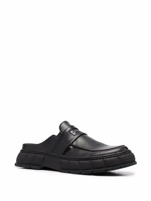 VIRON Backless Chunky-sole Loafers