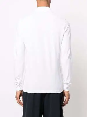 ZANONE Long-sleeved Cotton Shirt - White
