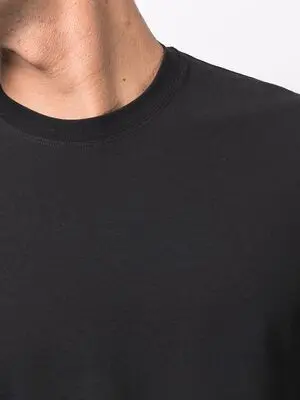 ZANONE Long-sleeved Cotton T-shirt - Black