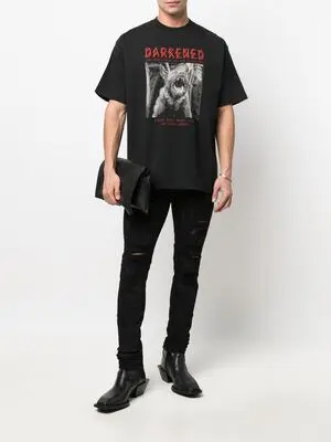 PURPLE BRAND Low-rise Skinny Jeans - Black