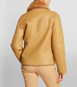 JOSEPH Sheepskin Calla Coat