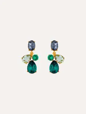 Oscar De La Renta Candy Drop Earrings - Blue